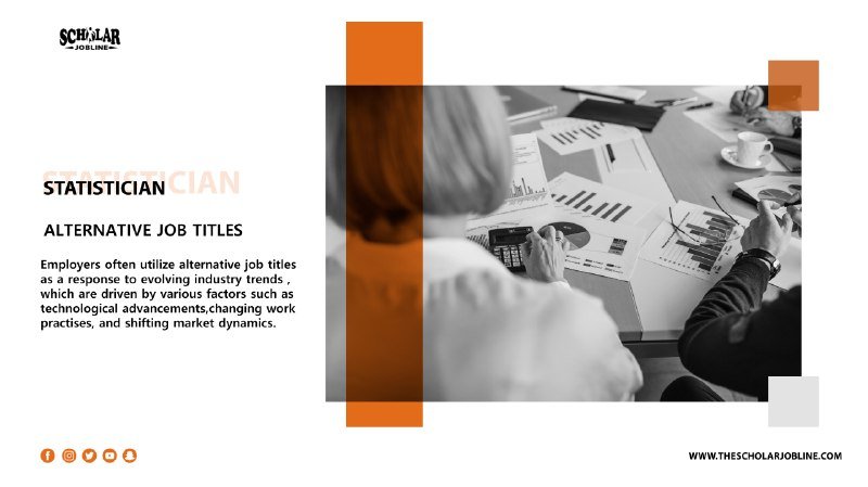 Exploring the Diverse Career Paths of Statistician. - The Scholar Jobline
