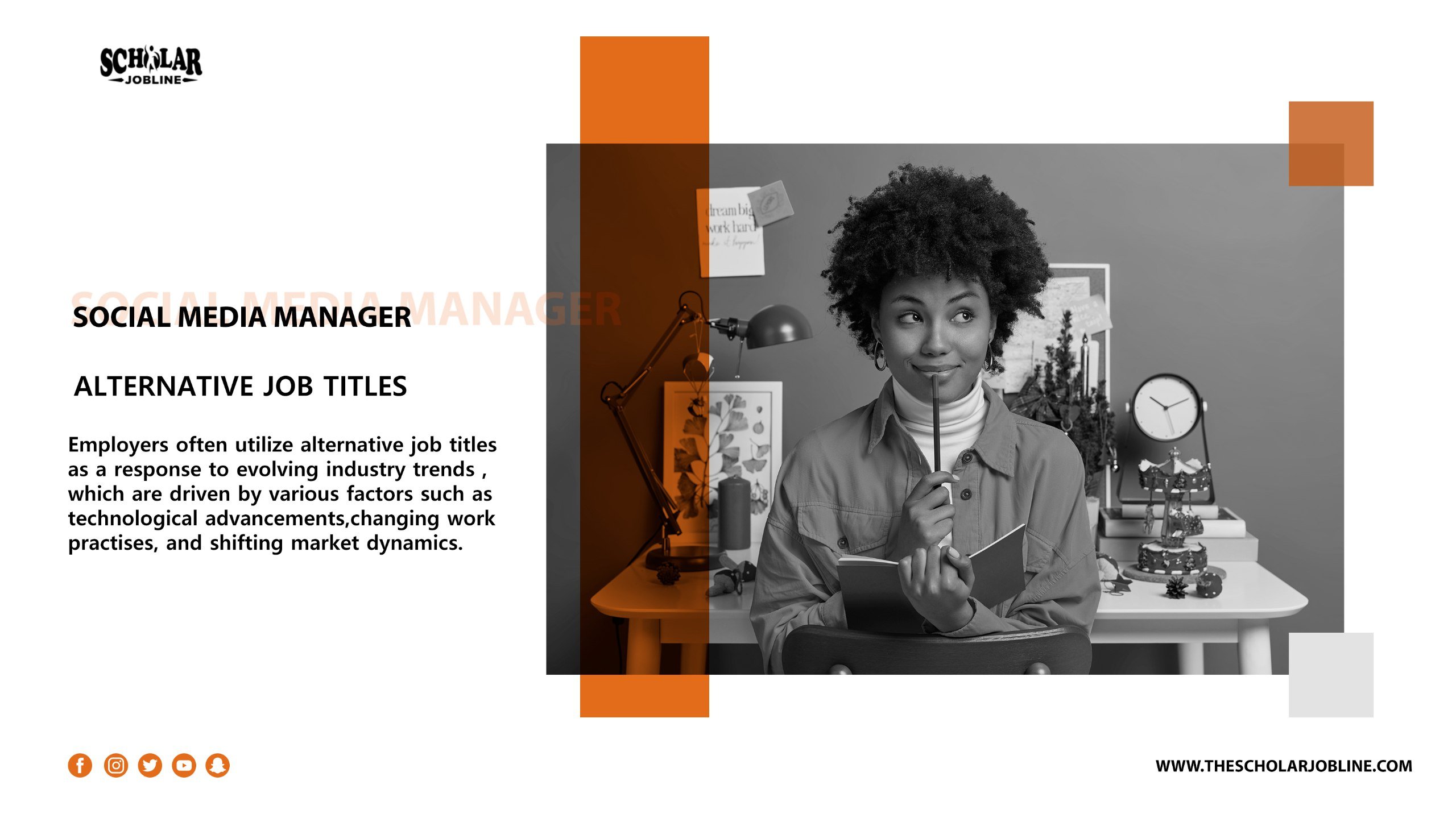 Alternative Titles for a Social Media Manager - The Scholar Jobline